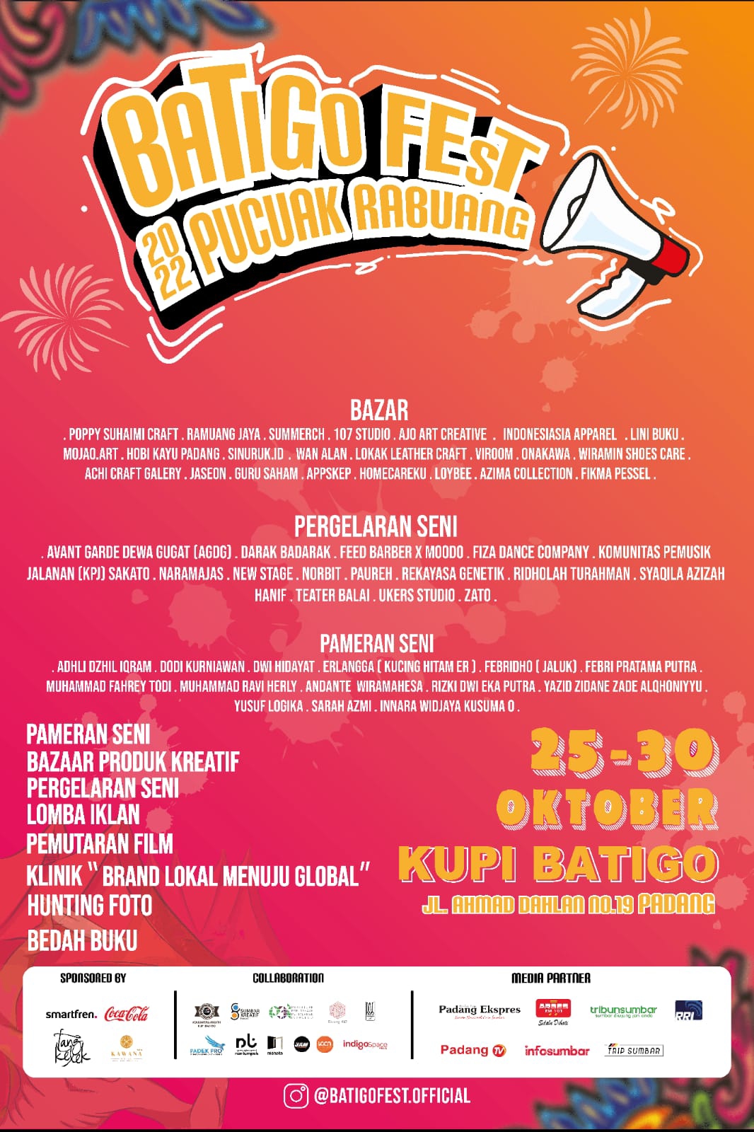 Festival Batigo Fest 2022 Hadirkan Pagelaran Unik, Lain Dari Yang Lain ...